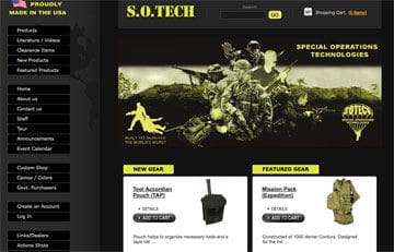 S.O.Tech Launches New Site - Soldier Systems Daily