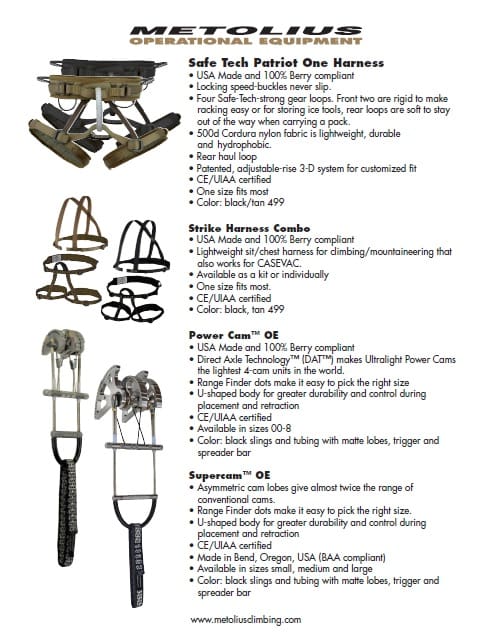 Mountaineering | Soldier Systems Daily Soldier Systems Daily