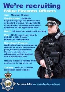 TacJobs – MOD Armed Police Officer - Soldier Systems Daily