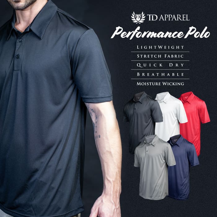 TD Apparel Performance Polo - Soldier Systems Daily