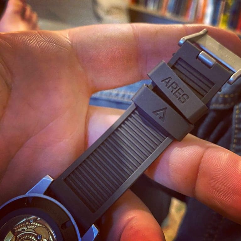 Sneak Peek - ARES Watch Co Rubber Strap | Soldier Systems Daily Soldier ...