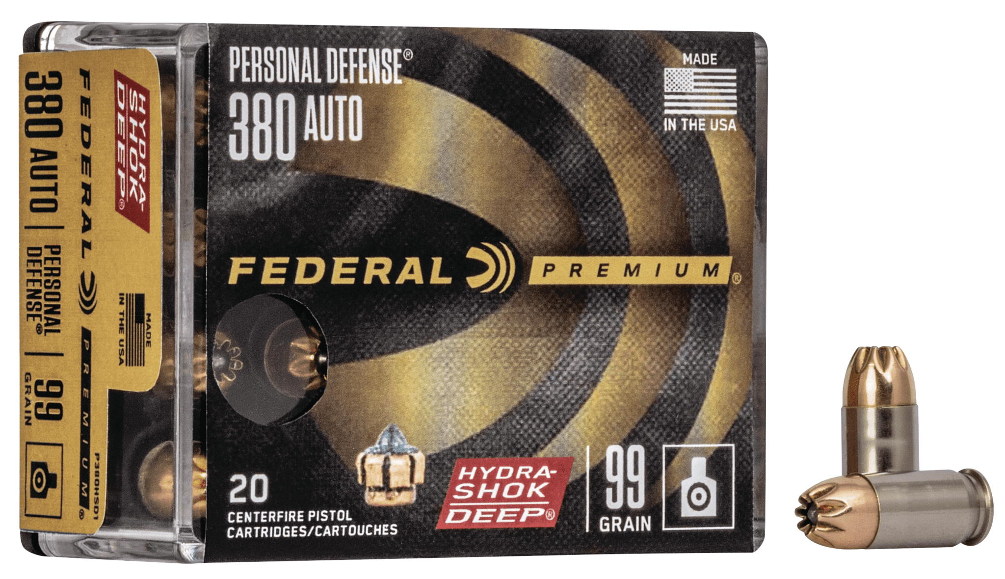 Federal Ammunition Introduces New Hydra-Shok Deep 380 Auto | Soldier ...