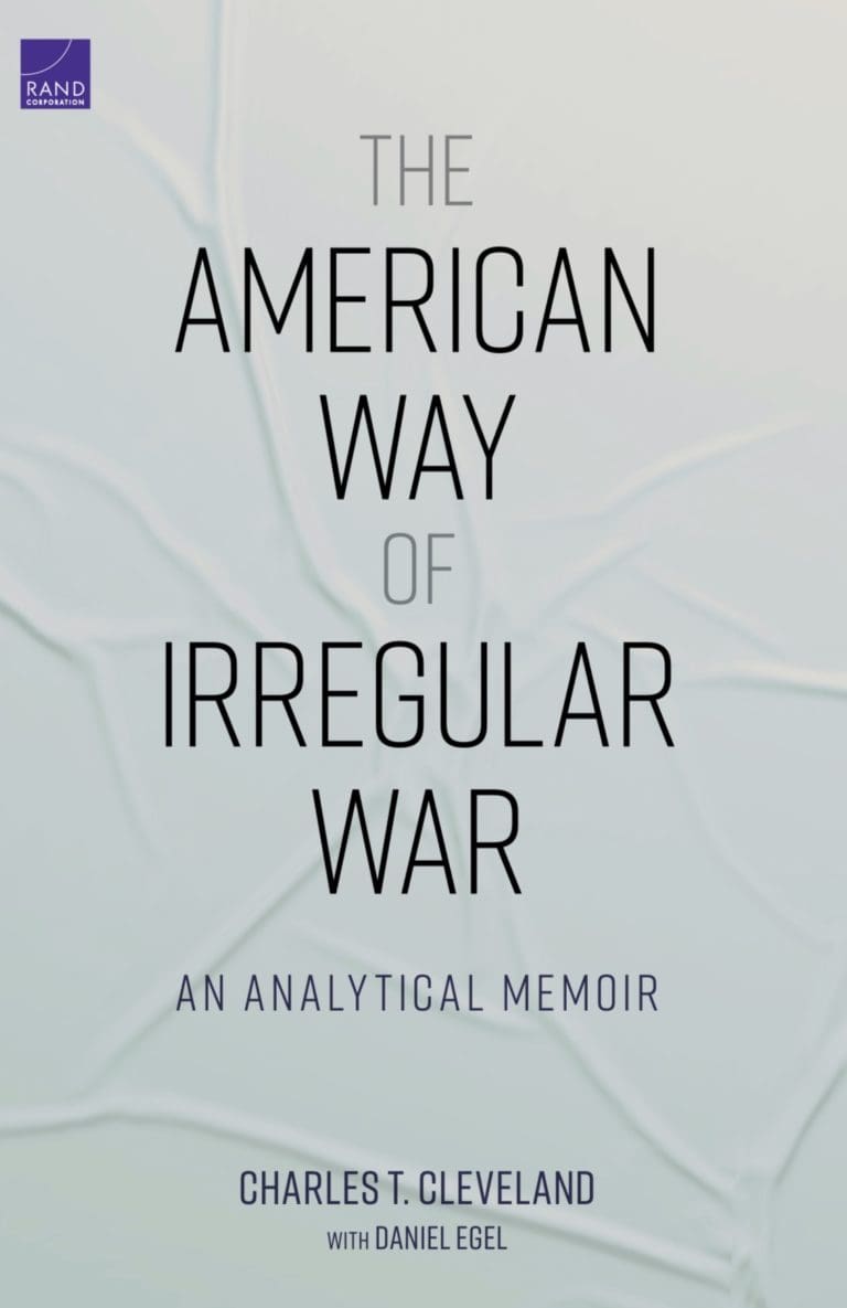 Rand Corporation - “The American Way of Irregular War - An Analytical ...