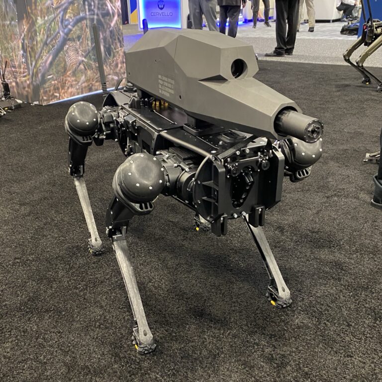 AUSA 21 - Ghost Robotics x SWORD Defense Systems - Soldier Systems Daily
