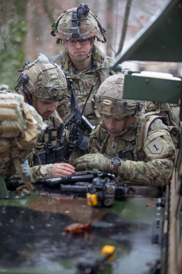 US Army and Air Force Fire Support Specialists Form a 'COLT' at ...