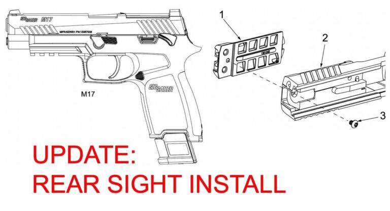 M17 Rear Sight Installation - Updated Procedure & Torque Spec | Soldier ...