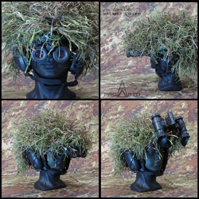 Sneak Peek – ProApto Ghillie Helmet Cover - Soldier Systems Daily
