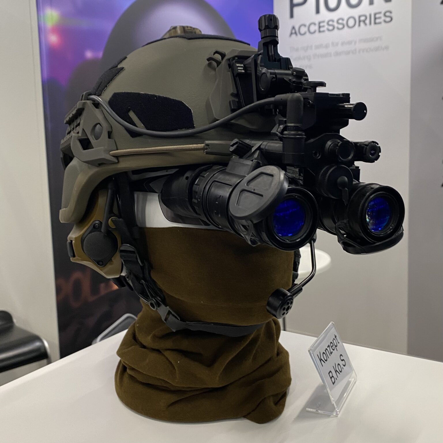 Enforce Tac 22 - Schuberth B.Ko.S. Concept Helmet | Soldier Systems ...