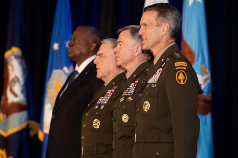 U.S. Special Operations Command Holds a Change of Command Ceremony ...