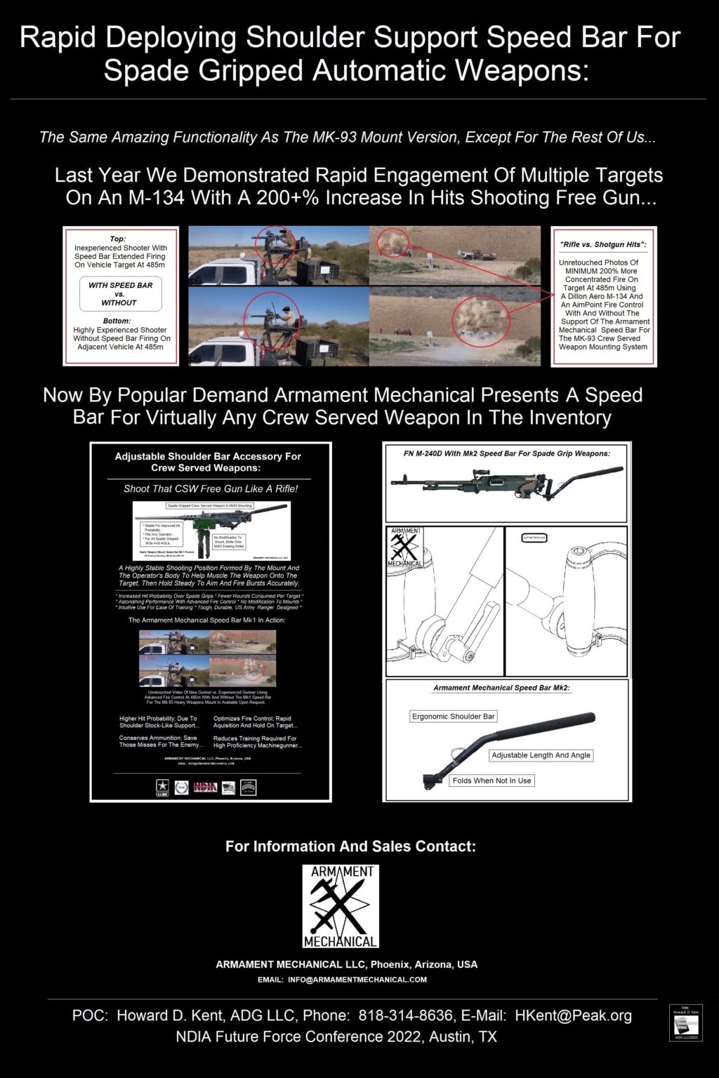 Poster #1 - Rapid Deploying Shoulder Support Speed Bar for Spade ...