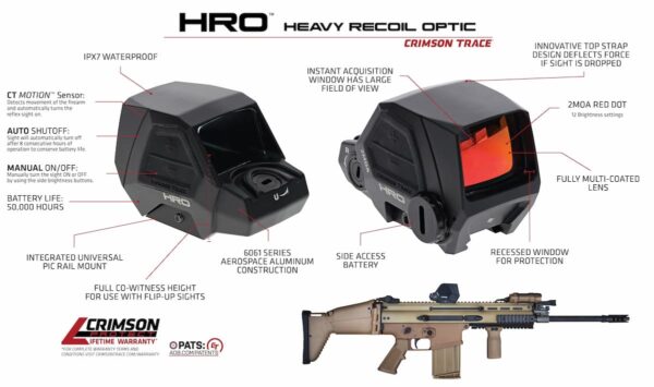 Crimson Trace – Heavy Recoil Optic - Soldier Systems Daily