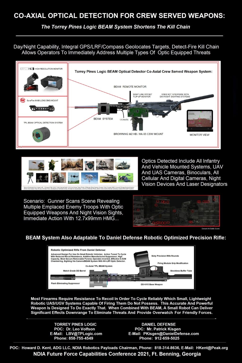 Poster #9 - Co-Axial Optical Detection for Crew-Served Weapons ...