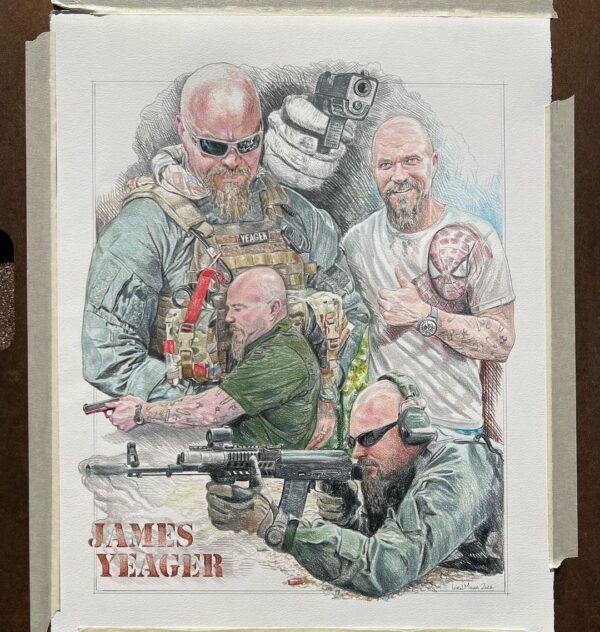 Artist Lorin Michki Creates Tribute to James Yeager - Soldier Systems Daily
