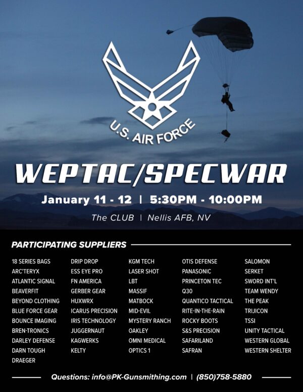WEPTAC / AF SPECWAR Vendor Nights - Soldier Systems Daily