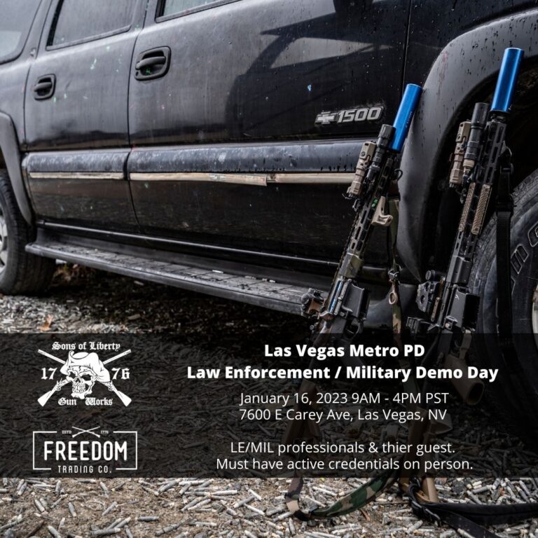 Sons of Liberty Gun Works to Participate in Las Vegas Metro Range Day ...