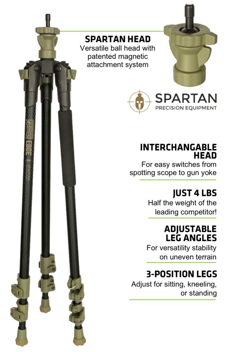 Primos Hunting - Edge Carbon Fiber Shooting Support with Spartan ...