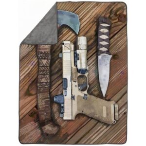 Art of the Gun Fleece Blankets | Soldier Systems Daily Soldier Systems ...