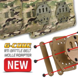 G-Code RTI Battle Belt MOLLE Adapter | Soldier Systems Daily Soldier ...