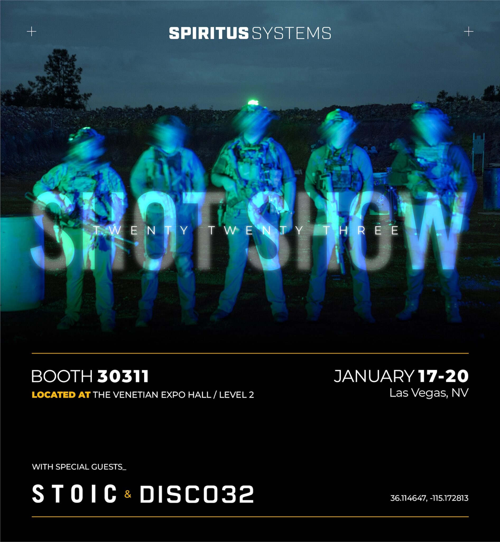 Spiritus Systems to Exhibit at SHOT Show 2023 - Booth 30311 - Soldier Systems Daily