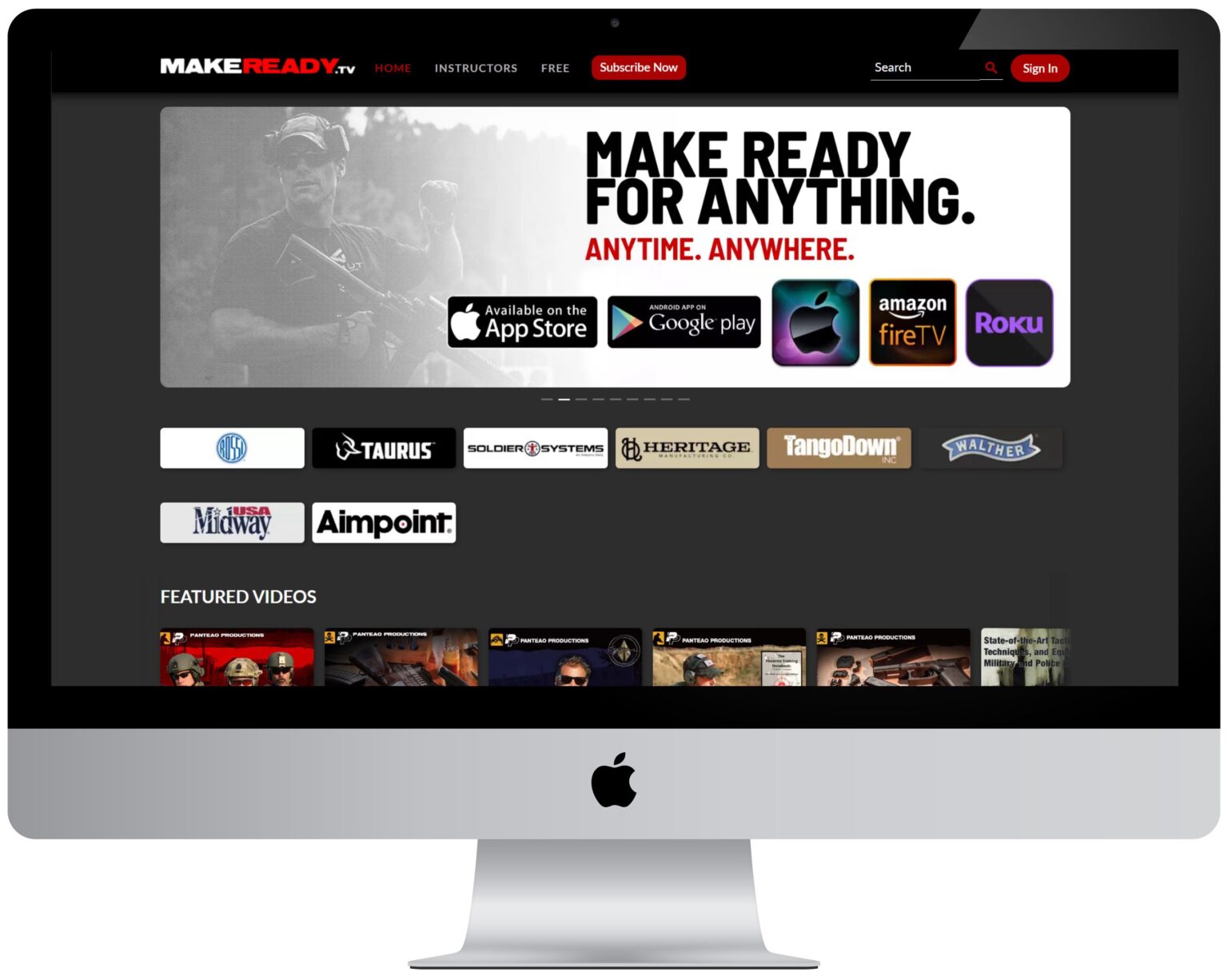 Banner Advertising Added To Make Ready TV | Soldier Systems Daily ...