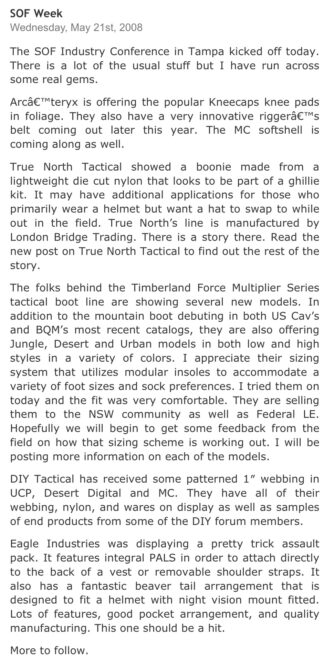 SOF Week - What’s Old Is New | Soldier Systems Daily Soldier Systems Daily