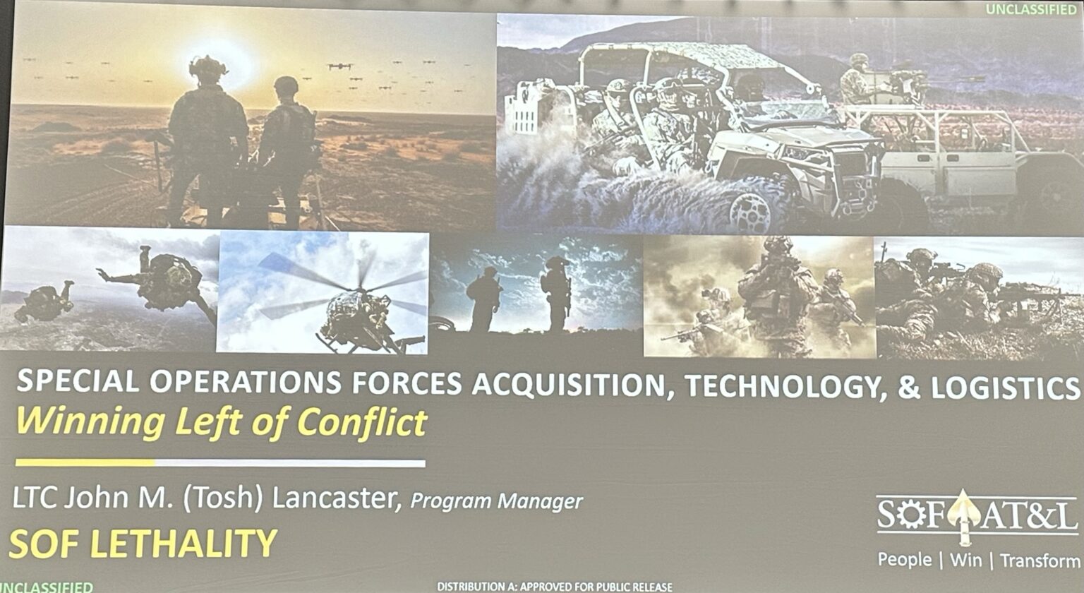 SOF Week 23 – USSOCOM Weapons Update - Soldier Systems Daily