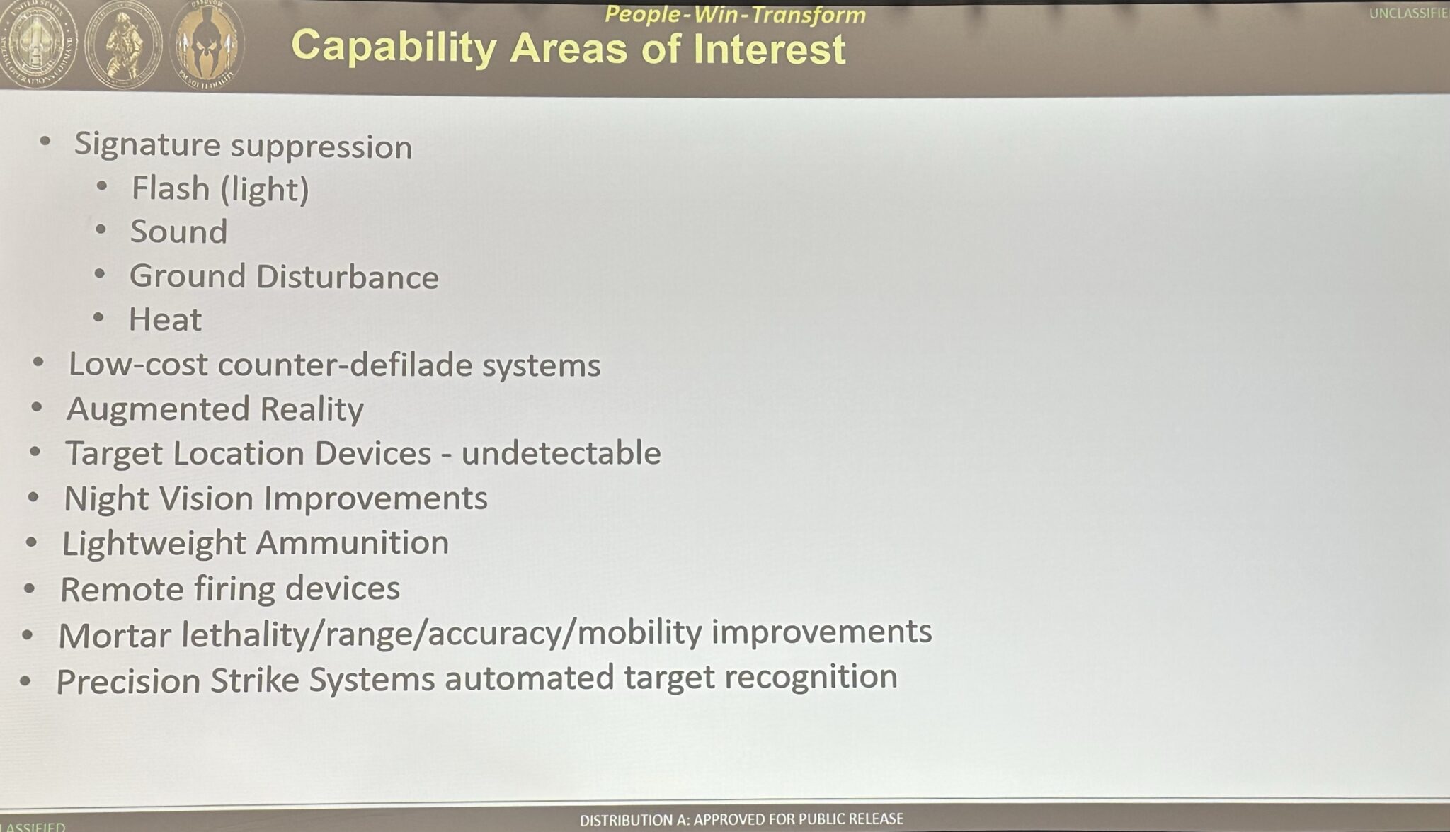 SOF Week 23 – USSOCOM Weapons Update - Soldier Systems Daily
