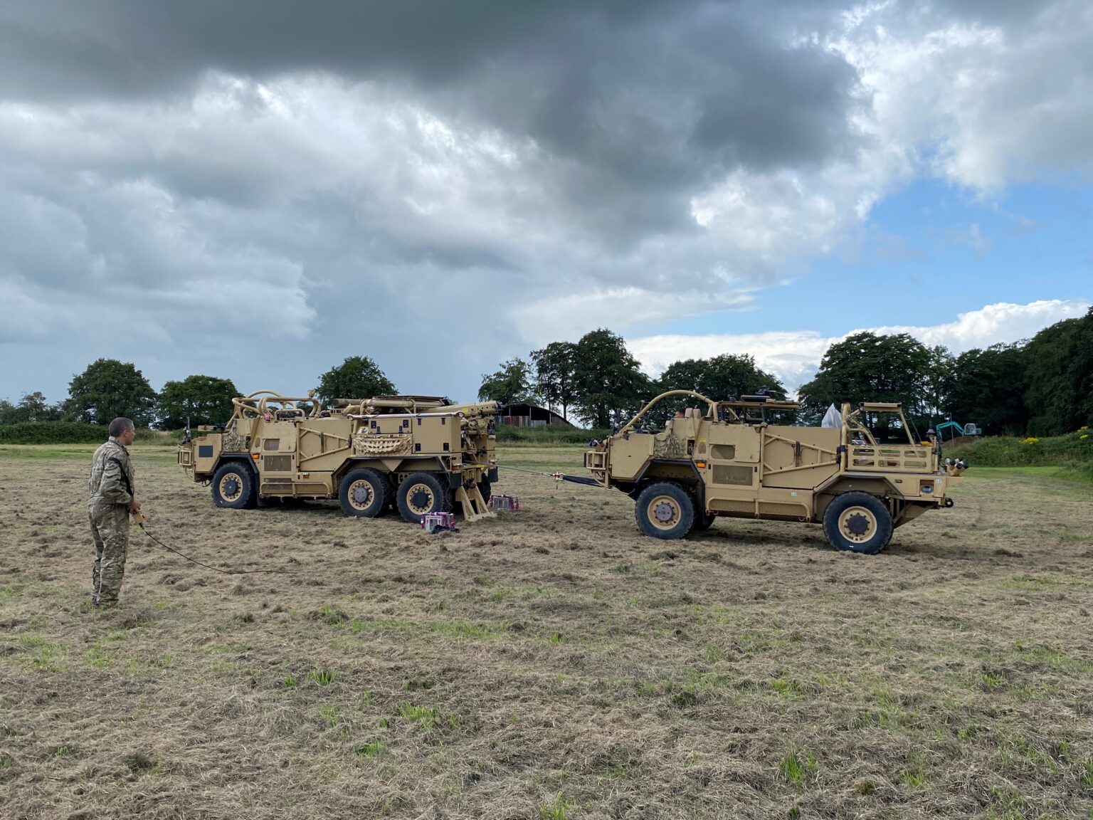 Supacat and NP Aerospace Hand-Over Recovery Vehicles to the British ...