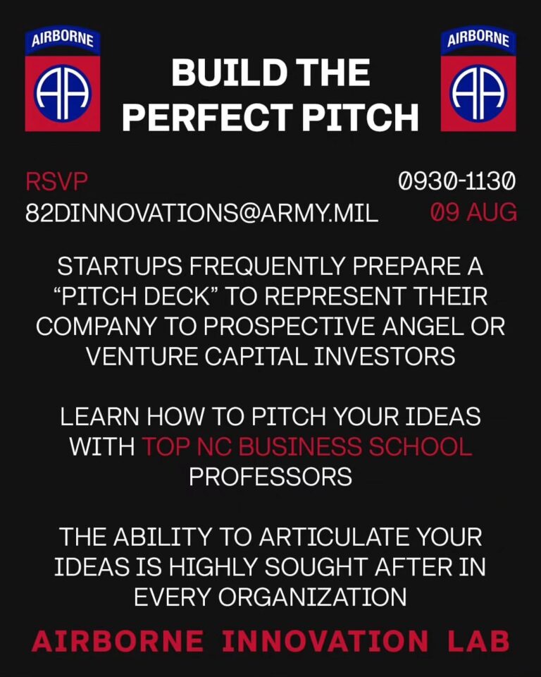 Creating The Perfect Pitch | Soldier Systems Daily Soldier Systems Daily