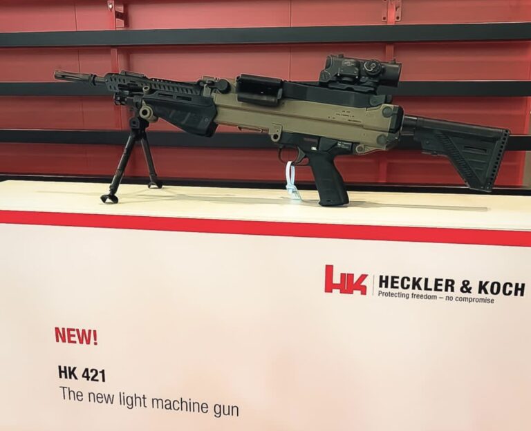 DSEI 23 - HK421 from Heckler & Koch | Soldier Systems Daily Soldier ...