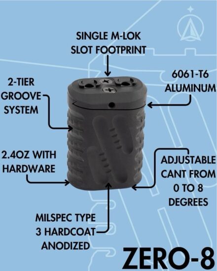 The Zero-8 Vertical Foregrip from True North | Soldier Systems Daily ...