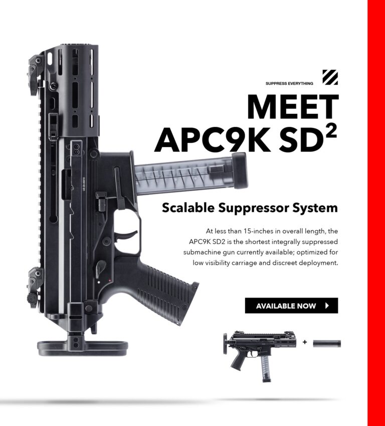 B&T USA Expands Production of APC9K SD2 US Army Submission | Soldier ...