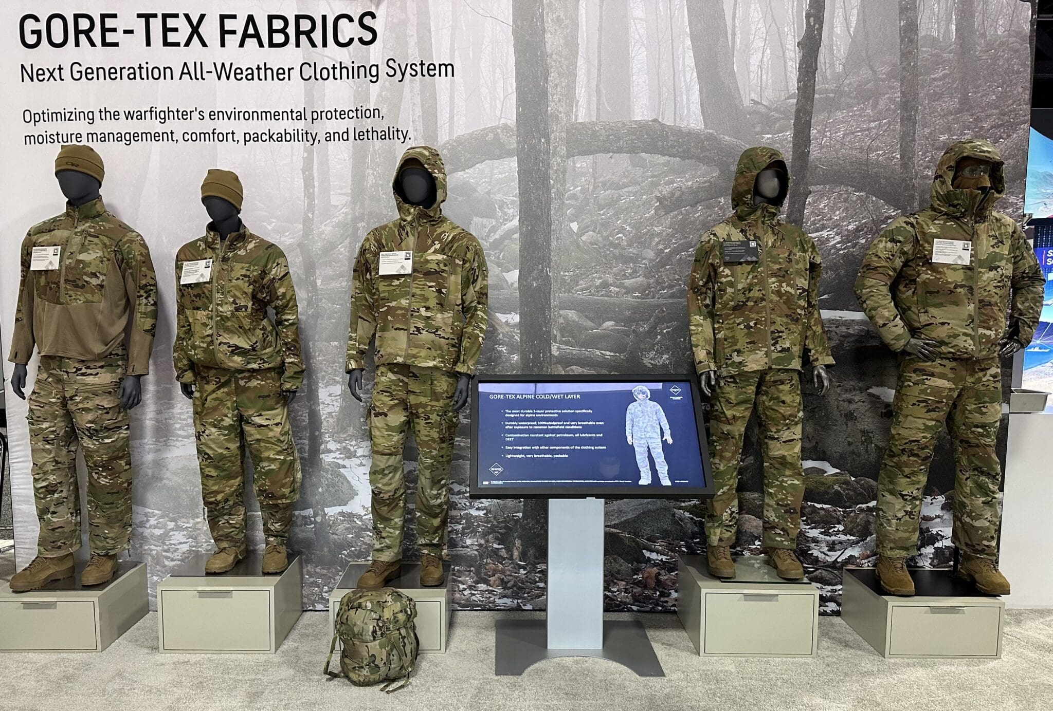 AUSA 24 - GORE-TEX Defense Fabrics’ All Weather Integrated Clothing ...