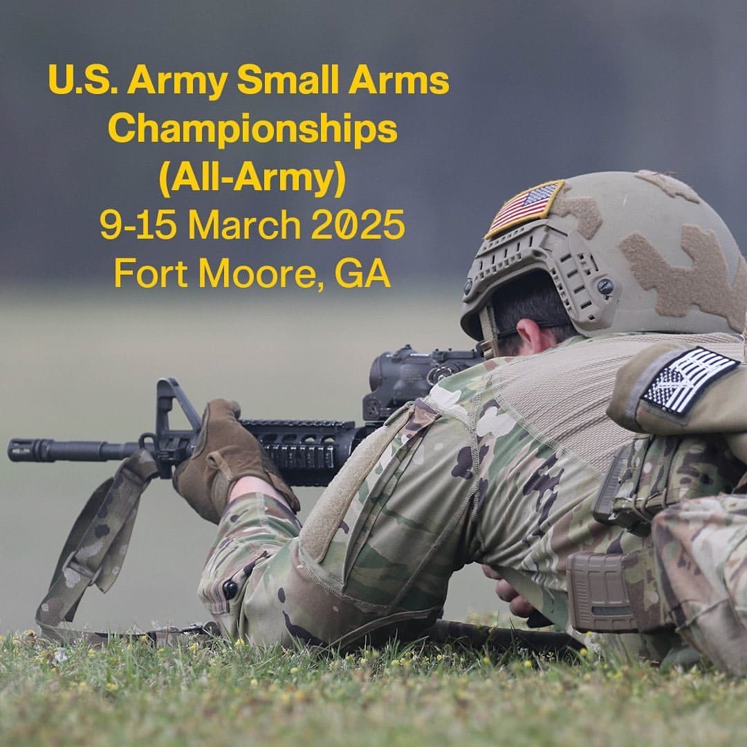 Registration Now Open for the 2025 U.S. Army Small Arms Championships ...