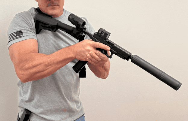 BattleSteel "ARM" (Accuracy Recoil Management) Grip Extension for Glock ...