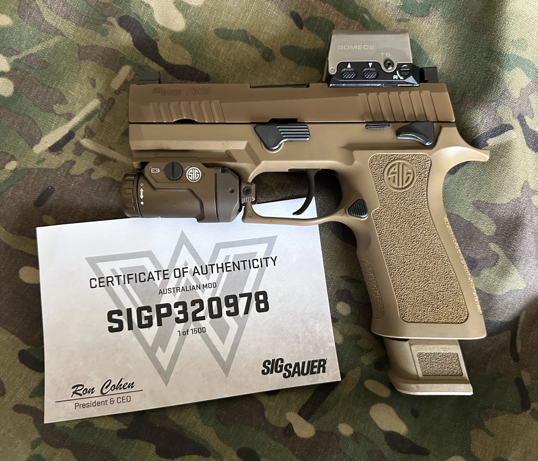 Introducing SIG Special Weapons Group and the Australian SIGP320978 ...