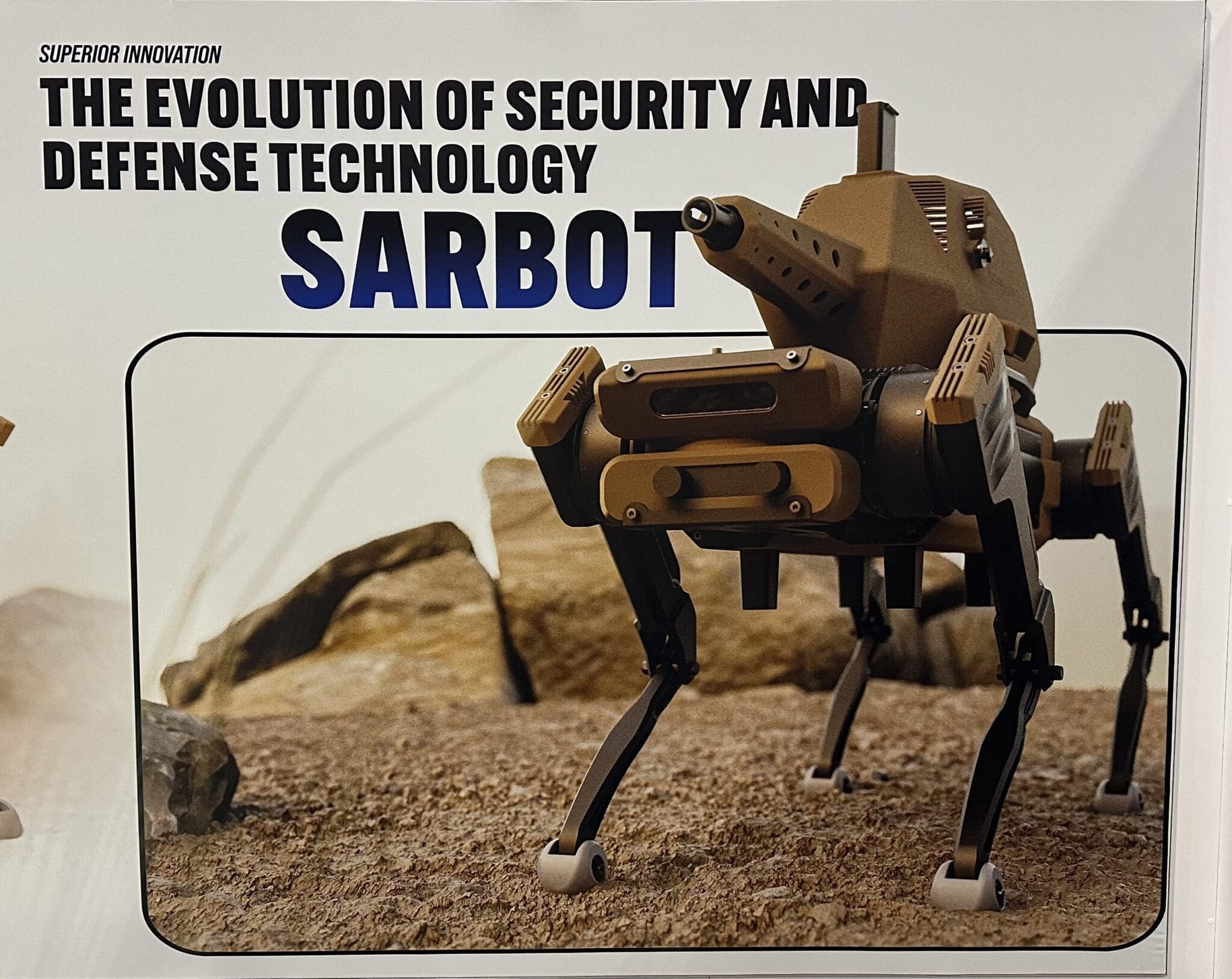 SHOT Show 25 - Sarsimalz SARBOT | Soldier Systems Daily Soldier Systems ...