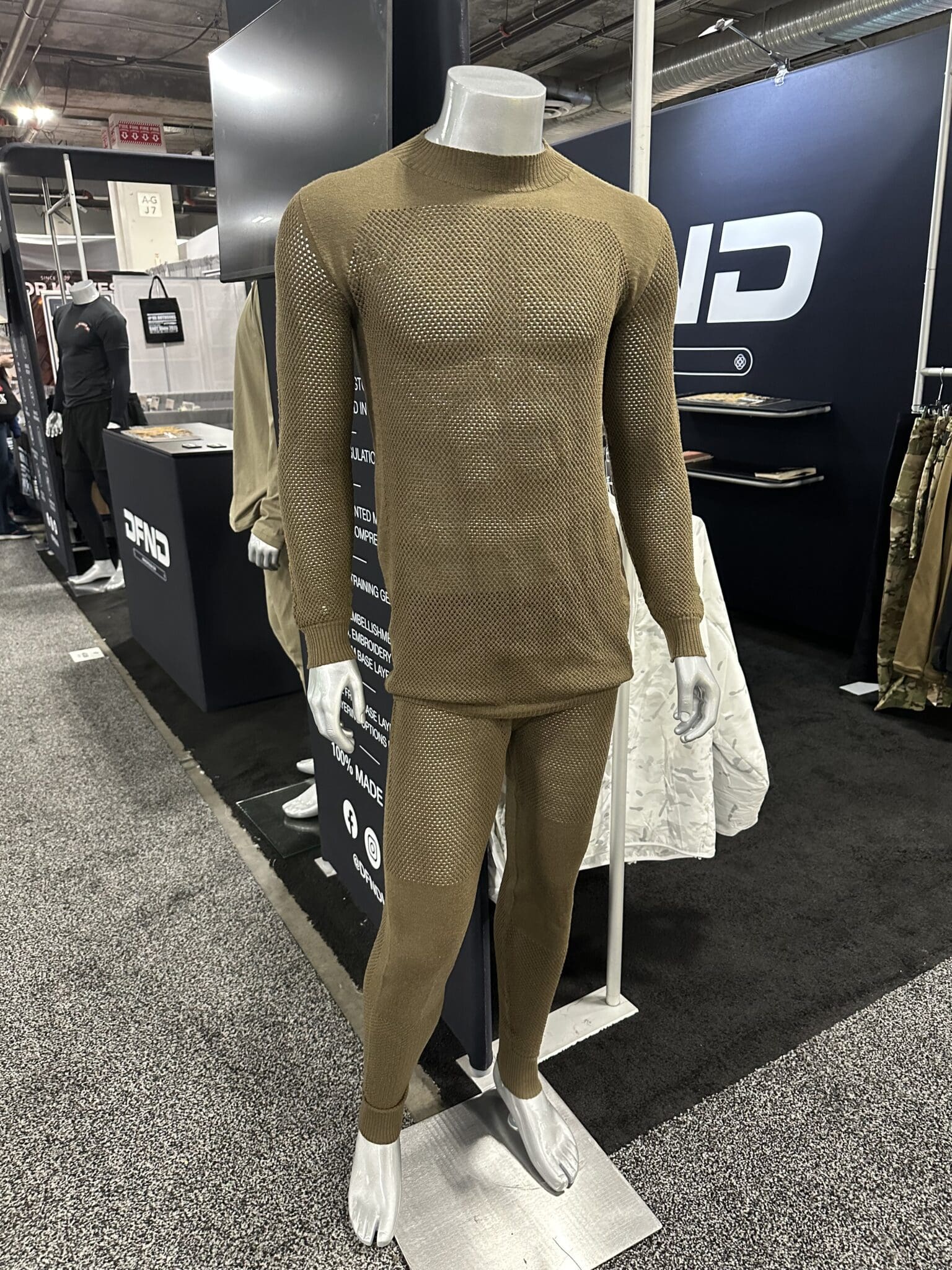 SHOT Show 25 - DFND Tahoe Wool Mesh Base Layer | Soldier Systems Daily ...