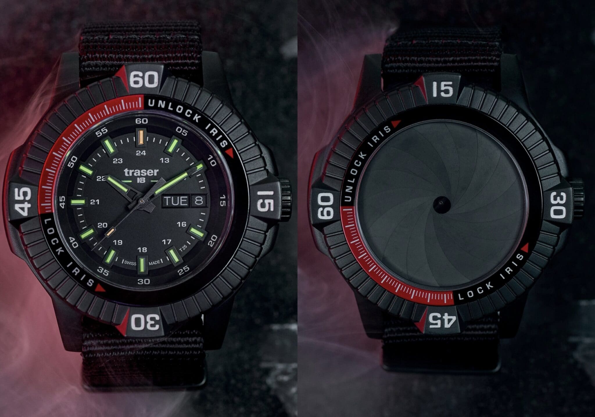 The New traser P99 Iris Limited Edition with Patented Iris Diaphragm ...