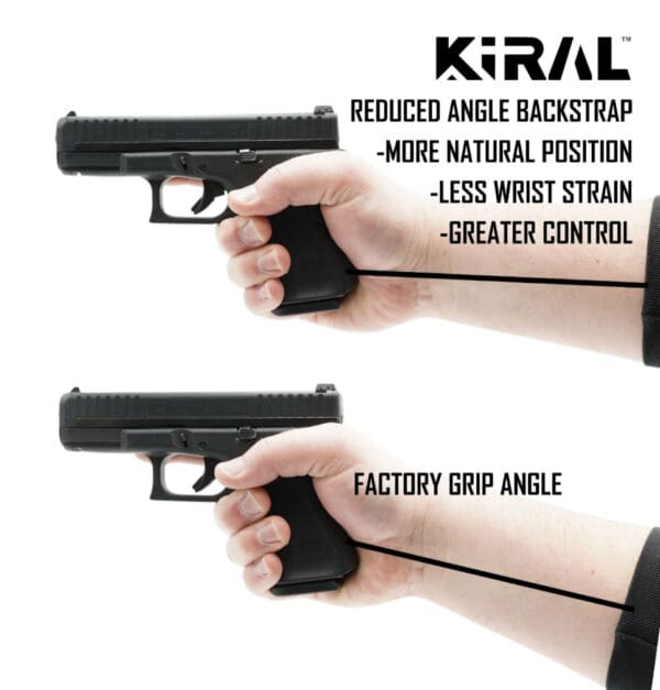 Revolutionize Glock Ergonomics with Patent-Pending Reduced Angle ...