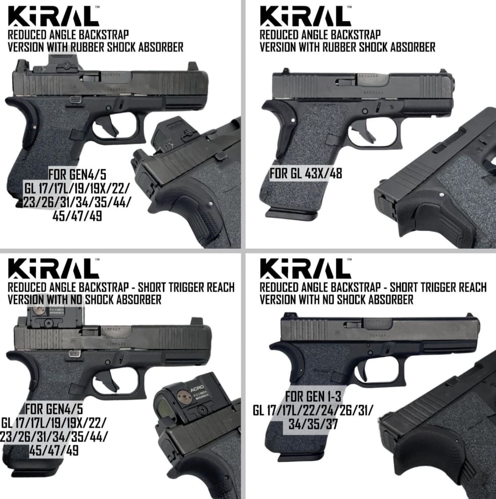 Revolutionize Glock Ergonomics with Patent-Pending Reduced Angle ...