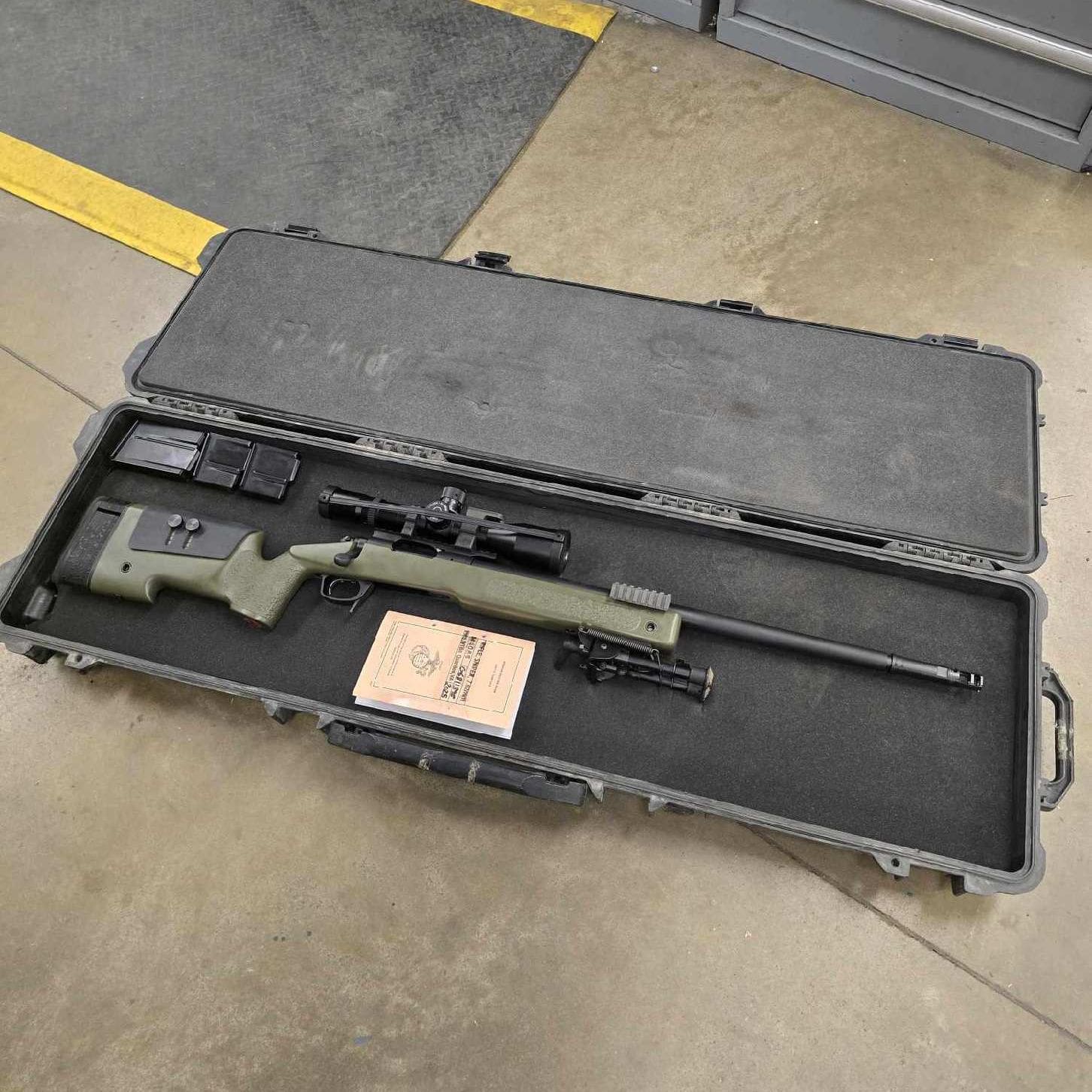 USMC Scout Sniper Association Rifle Raffle | Precise Shooters