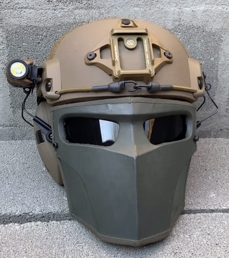 Werewolf Tactical - M 11 Alpha Ballistic Facial Shield | Soldier ...
