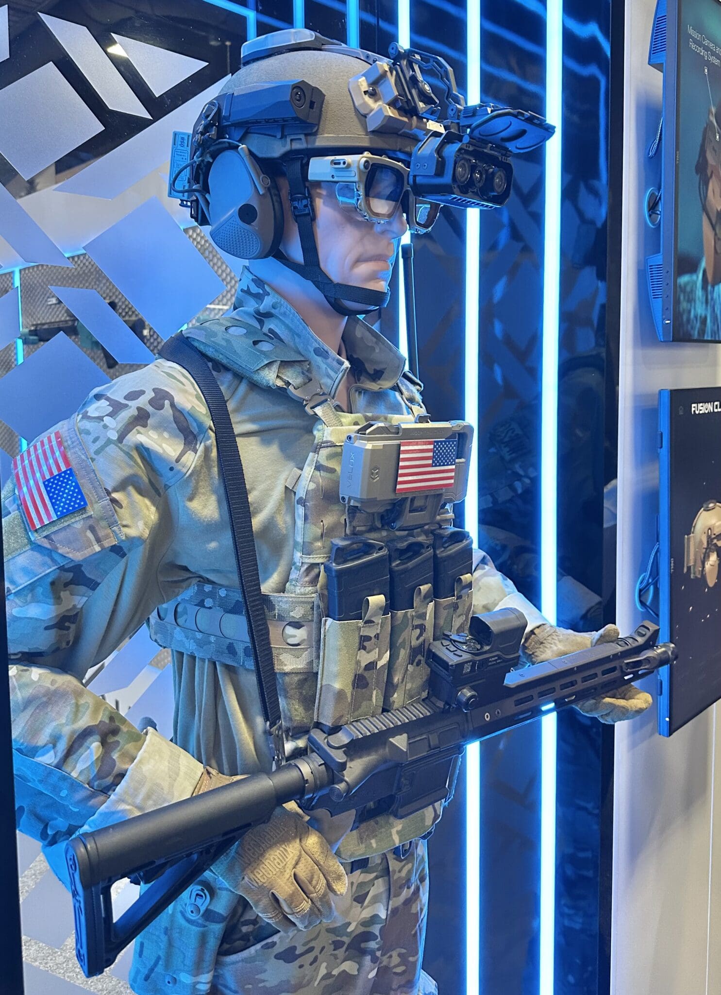 AUSA 25 – RIVET Soldier Borne Mission Command HUD | Tactical Gear Tech