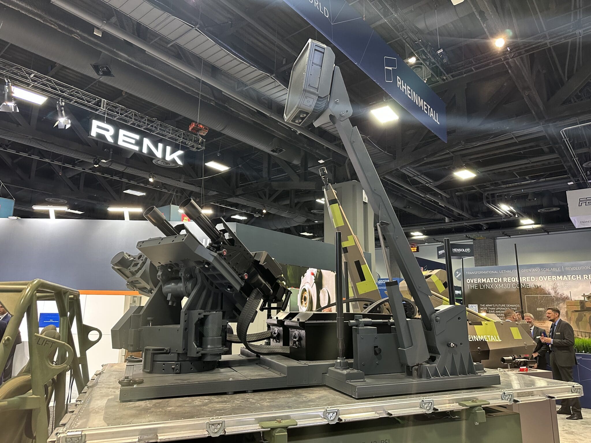 AUSA 25 - Rheinmetall Skyranger 762 Ultra Short Range Air Defense ...
