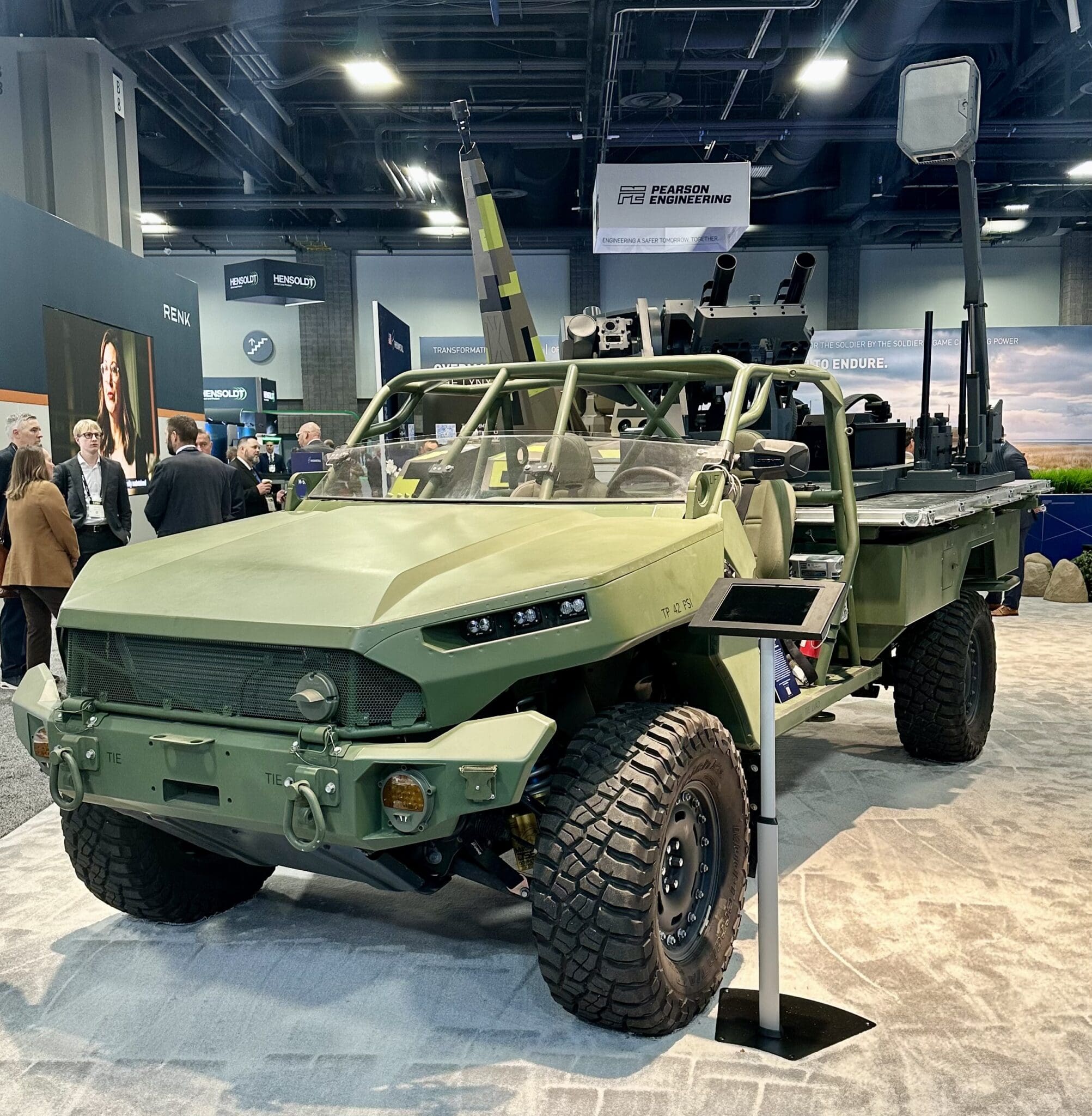 AUSA 25 - Rheinmetall Skyranger 762 Ultra Short Range Air Defense ...