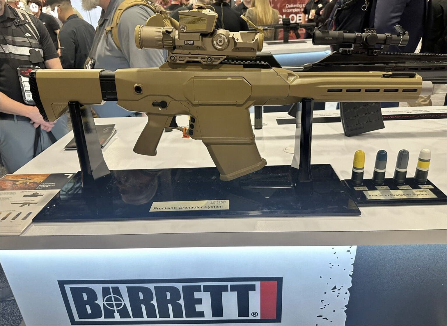 SHOT Show 26 - Northrop Grumman Selects Barrett Firearms to Manufacture ...