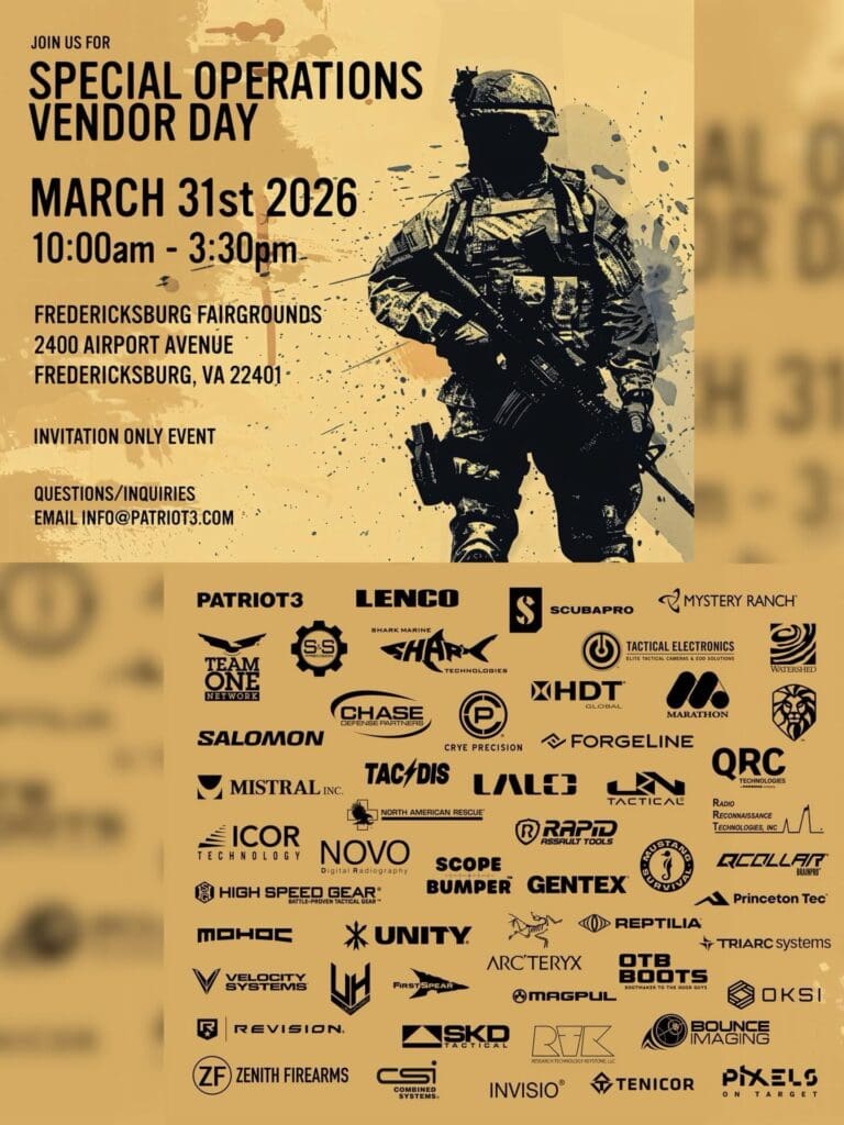 2nd Annual Special Operations Vendor Day on March 31 at Fredericksburg ...